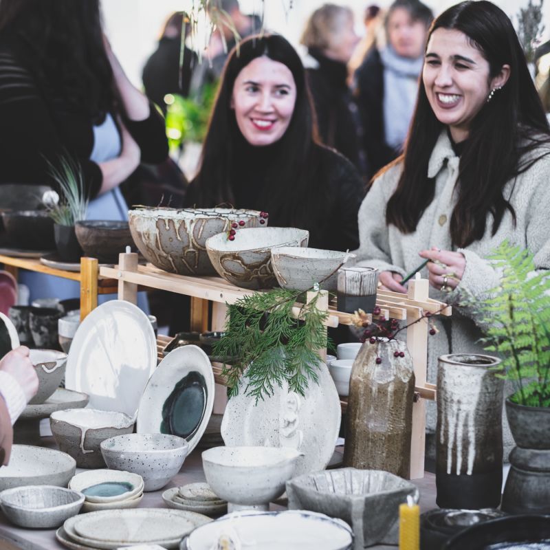 Turning Earth Haringey Ceramics Market, London, December 2021